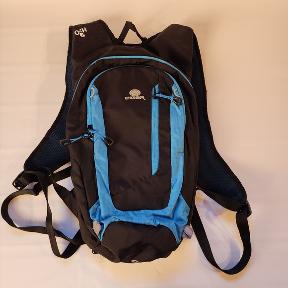 Eiger | Bags | Eiger Glaciermx Hydration Hiking Backpack Black Blue ...